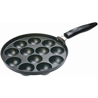 Buy Anjali Kitchenware 12 Cup Appa Patra Deluxe with Lid Tawa NA cm ...