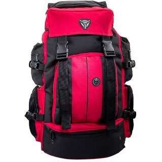 Buy President Bags 30-40 L Polyester Red Rucksack Online @ ₹739 from ...
