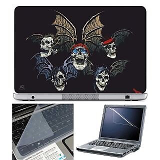 Finearts Laptop Skin - With Wings With Screen Guard And Key Protector ...