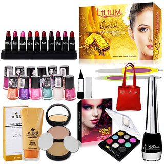 Buy Big Saving Combo Makeup Sets Pack of 31-Shade D Online @ ₹1119 from ...