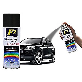 Buy F1 AEROSOL SPRAY PAINT BLACK Online @ ₹299 from ShopClues