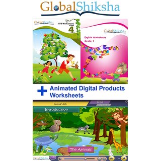 Combo Offer for UKG - Animated Videos (General Knowledge & Rhymes) and ...