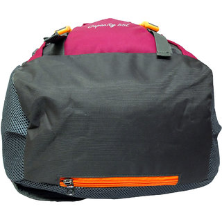 Buy Donex Solid 55 L Climate proof Hiking, Rucksack Backpack Bag with ...
