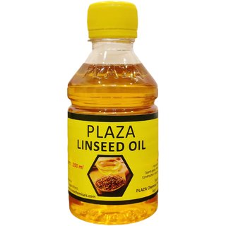 Buy PLAZA - Pure Linseed Oil - 200 ml Pack (Bat Oil) Used for wood ...