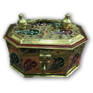Buy Colourful Paan Daan / Brass Paan Daan Online @ ₹995 from ShopClues