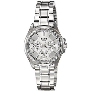 Buy Casio Enticer Analog Silver Dial Womens Watch - LTP-2088D-7AVDF (A934) Online @ ₹4295 from ...