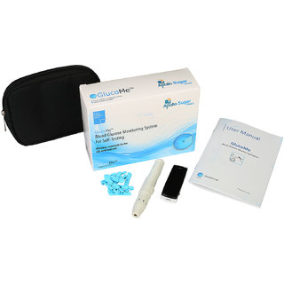 Buy Apollo Sugar Glucome Glucometer with 25 test strips, Diabetes ...