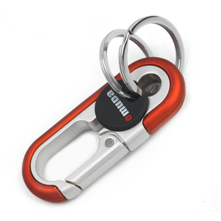 Buy Omuda 3746 Silver-Orange Metallic, Silver-Blue Metalic Locking Premium Key Chain Online ...