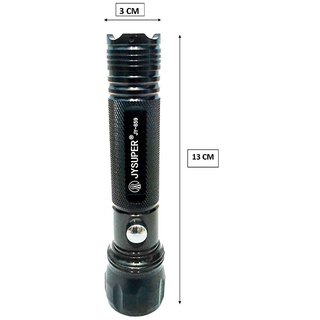 Buy JY Super 1-3Watt 1200 mah High Power Flashlight LED Rechargeable ...
