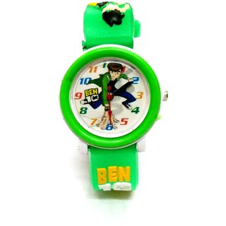 Buy Watch for kids Ben 10 Green color watch By InstaDeal Online @ ₹141 ...