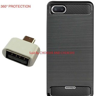 Buy Redmi 6A Premium Quality Back Cover With Free OTG Online @ ₹200 ...