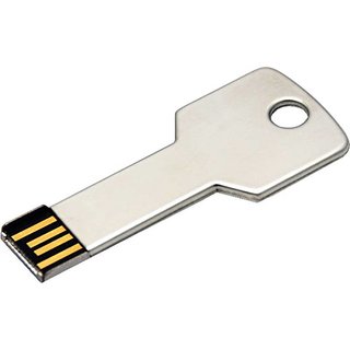 Buy 32 gb key shape pendrive metallic light weight usb 2.0 Online ...