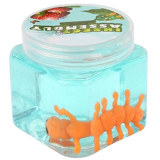 Buy EREIN New Crystal Clear Putty Slime Jelly Clay with Animal Figures ...