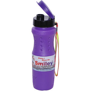 Buy Purple Black Water Bottle With Allegiant Design (750 ML) Online ...