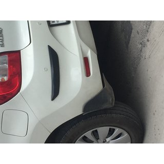 Buy Car Black Bumper Corner Protectors Guards Molding Set Of 4 Pieces ...