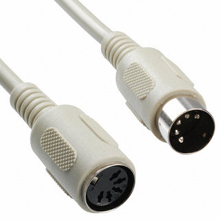 Buy Tech Gear PC/AT to PS2 Keyboard Adapter Cable Mini 6 Pin DIN Male ...