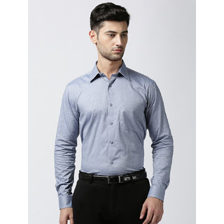 Buy Jansons Men Formal Solid Solid Shirt Online @ ₹695 from ShopClues