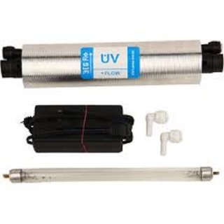 Buy UV Flow UV Complete Kit With UV Lamp UV Chamber Barrel and 1/4 2 ...