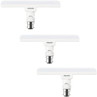 Buy Philips T-Bulb Base B22 10W LED Lamp (Cool Day Light) - Pack of 3 ...