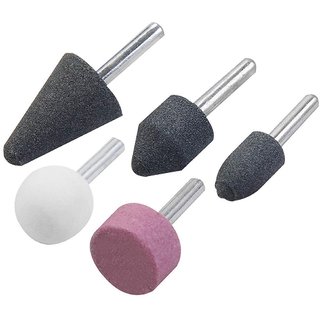 Buy DIY Crafts Grinding Stone Set of 5 Pc Stone Rotary Grinding Bits ...