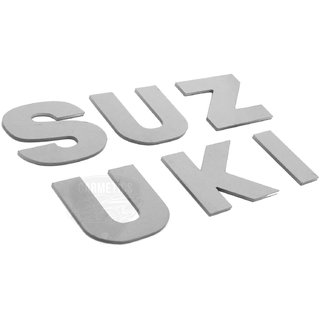 Buy CarMetics SUZUKI for Maruti Suzuki Ciaz 1 Set SHINY SILVER 3d ...