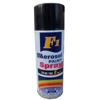 Buy F1 AEROSOL SPRAY PAINT BLACK Online @ ₹499 from ShopClues