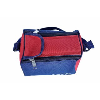Buy Topware Plastic Lunch Box - Orange (2 Containers, 1 Glass 1 Pickle ...