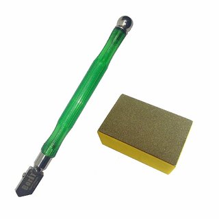 Buy Excel Impex Borit Glass Cutter and Diamond pad Combo for Cutting ...