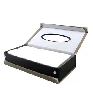 Buy Auto Addict Car Tissue Beige Leatherite Box with 200 Sheets(100 ...