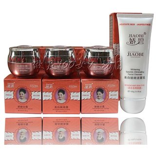 Buy Jiaobi Whitening Cream Original 4 Pc set Online @ ₹809 from ShopClues