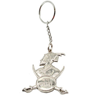 Buy Faynci Chatrapati Shivaji Maharaj Jay Bhavani Bhavani Dhaal Silver ...
