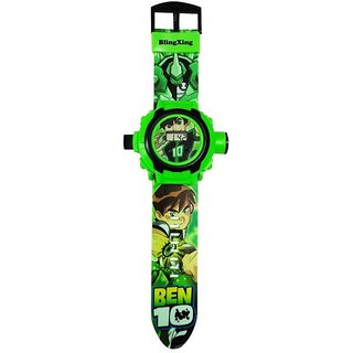 Buy Ben 10 Omniverse Kids Watch with Inbuilt 24 Projector Image of Ben ...