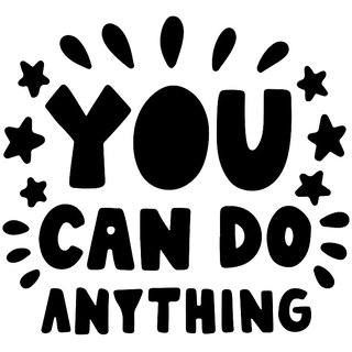 Buy you can do anythngAll Time Posters|300 GSM HD Paper Print |Sticker ...