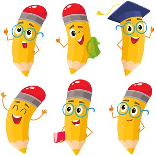 Buy pencils design |sticker paperPrint |Sticker Paper Poster, 12x18 ...