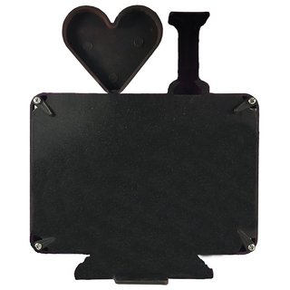 Buy Stylewell Maroon Color Unbreakable Plexi Glass And Mdf Material ...