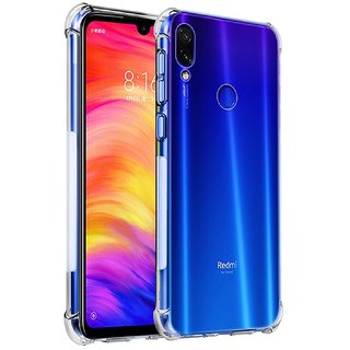 Buy Transparent Back Cover for Redmi Note 7 Pro Mobiles Online @ ₹220 ...