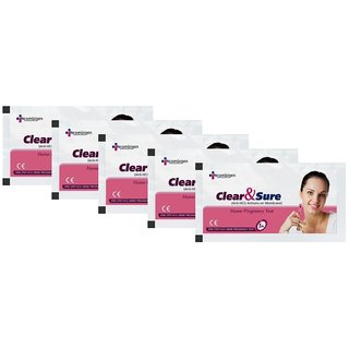 Buy Recombigen One Step HCG Urine Pregnancy Test-ClearSure Pack Of 5 ...